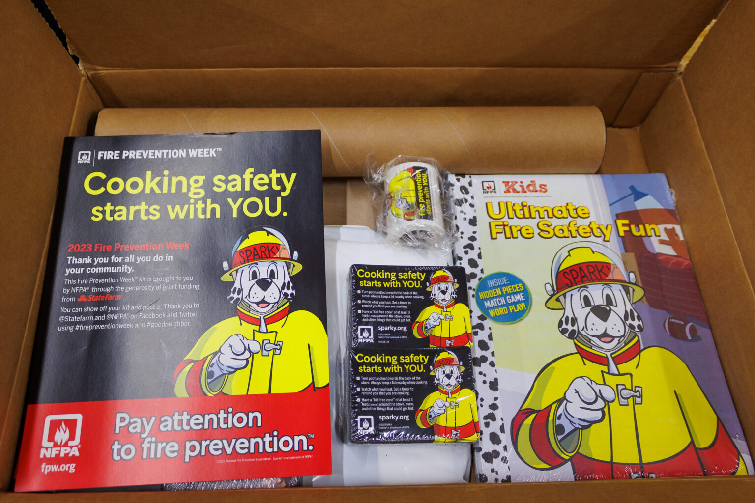 Local State Farm Agent Vic Portillo Donates Fire Prevention Week ...